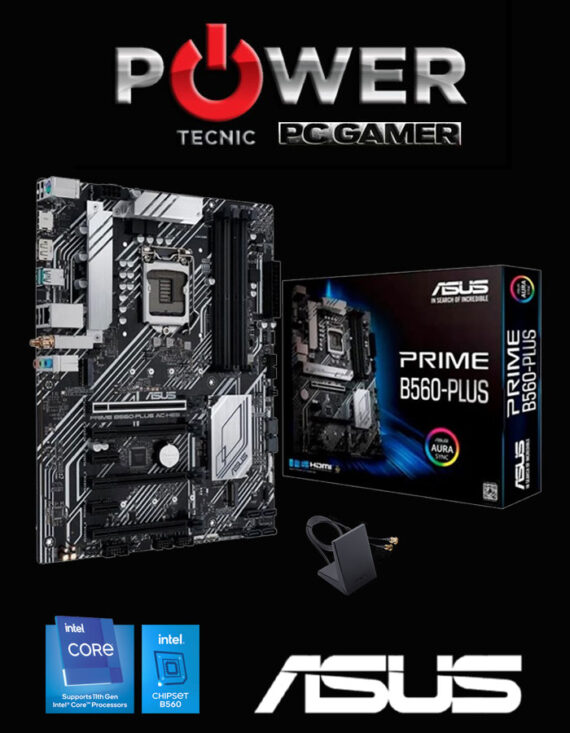 MOTHERBOARD – ASUS – PRIME – B560-PLUS-AC-HES » 11ª/10ª Gen » ( WiFi ...